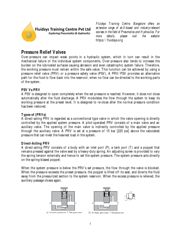 7-pressure-relief-valves | PDF | Valve | Gas Technologies