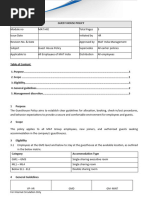 Sample Working Hours Policy | PDF | Overtime | Working Time