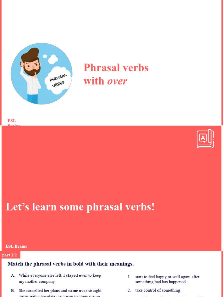 Phrasal Verbs With Over | PDF