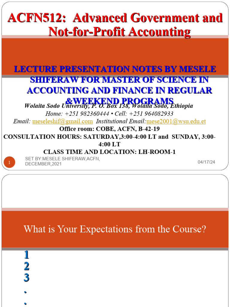 Fund Chapter One and Two PPT Post Graduate | Download Free PDF | Fund ...