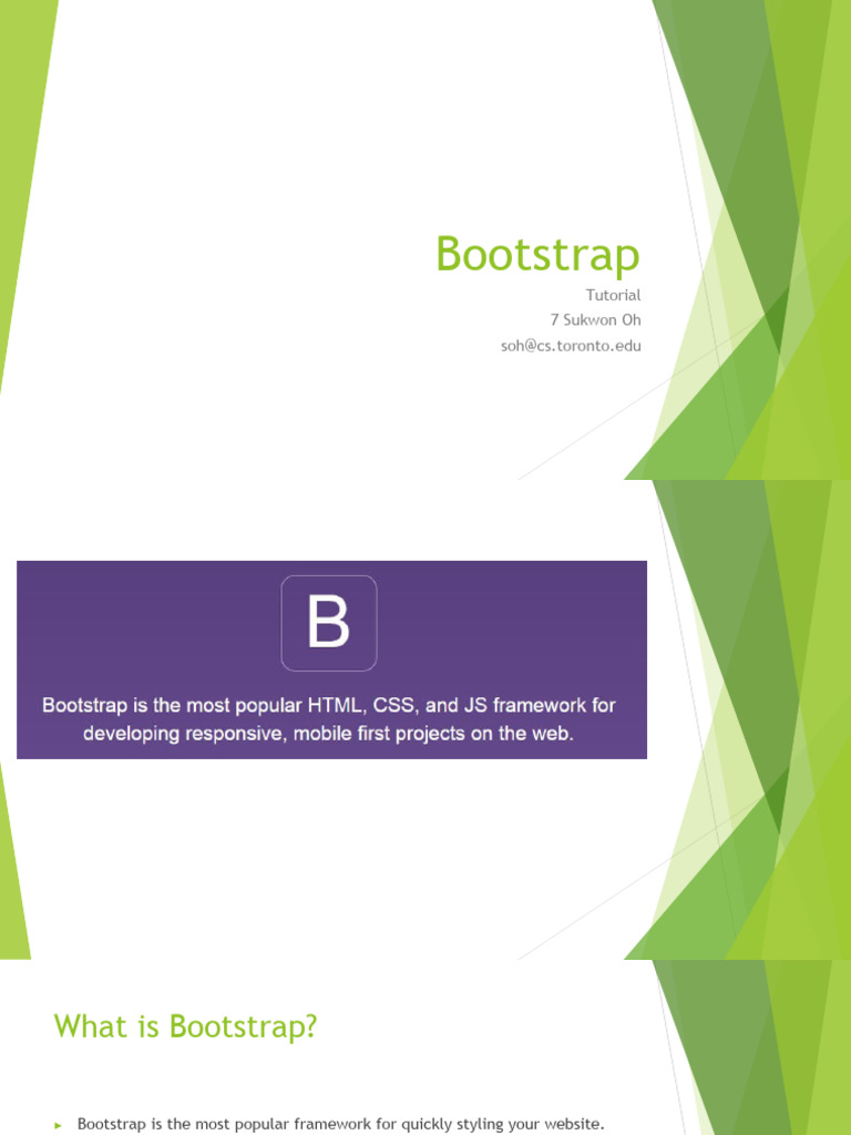 Bootstrap Pdf Bootstrap Front End Framework Web Development