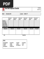 Monthly Fire Hose Cabinet Inspection Checklist | PDF