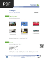 Train Station Vocabulary and Examples | PDF | Baggage | Railroad Car