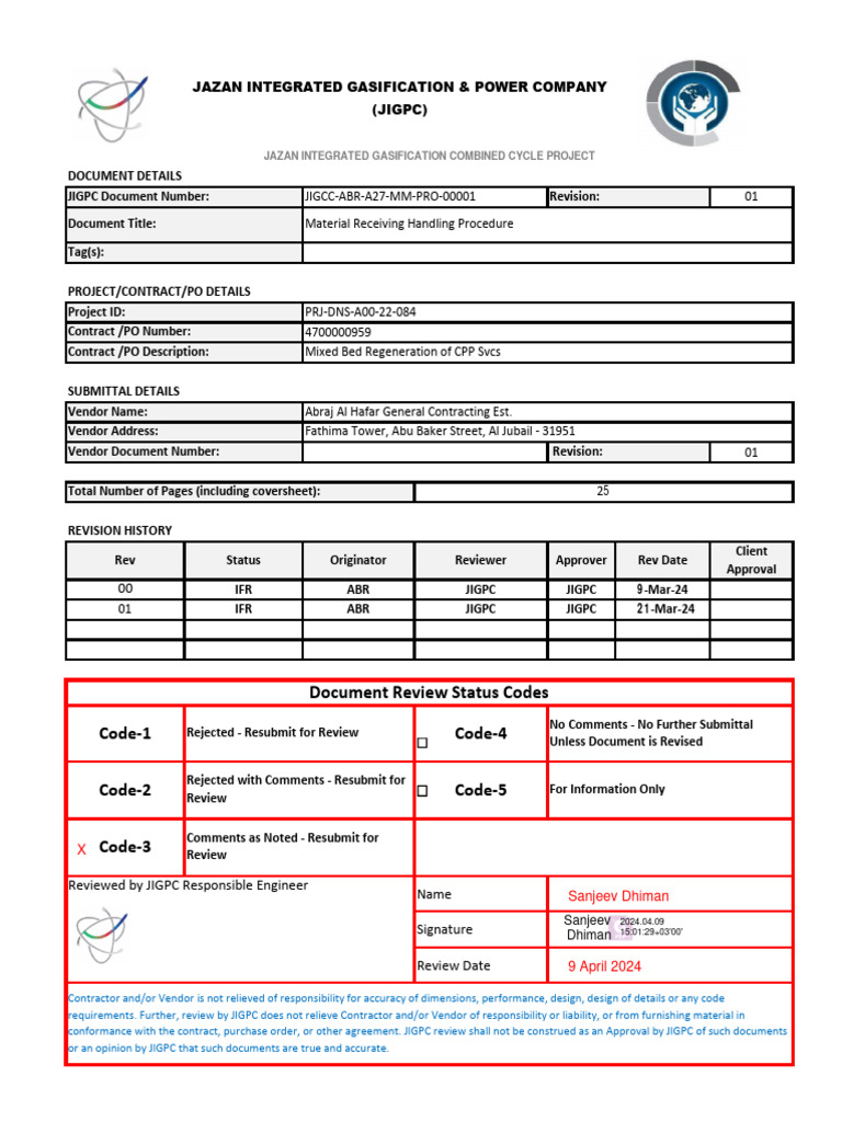 Jigcc Abr A27 MM Pro 00001 - 01 | PDF | Pipe (Fluid Conveyance)