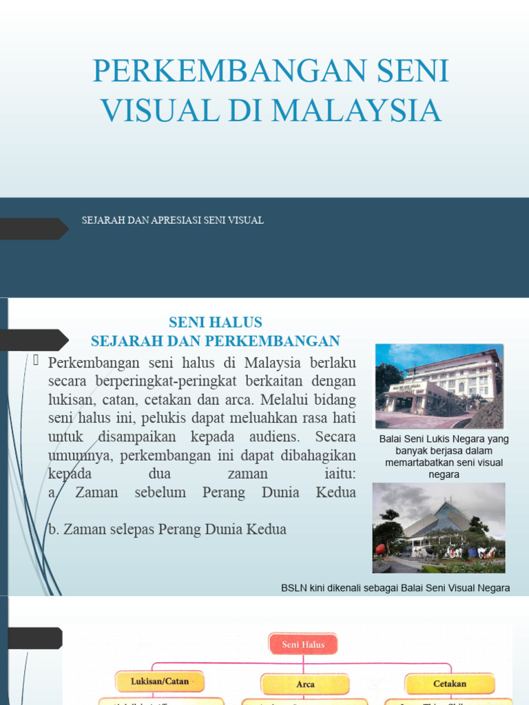 Sejarah Seni Visual Malaysia | PDF | Seni