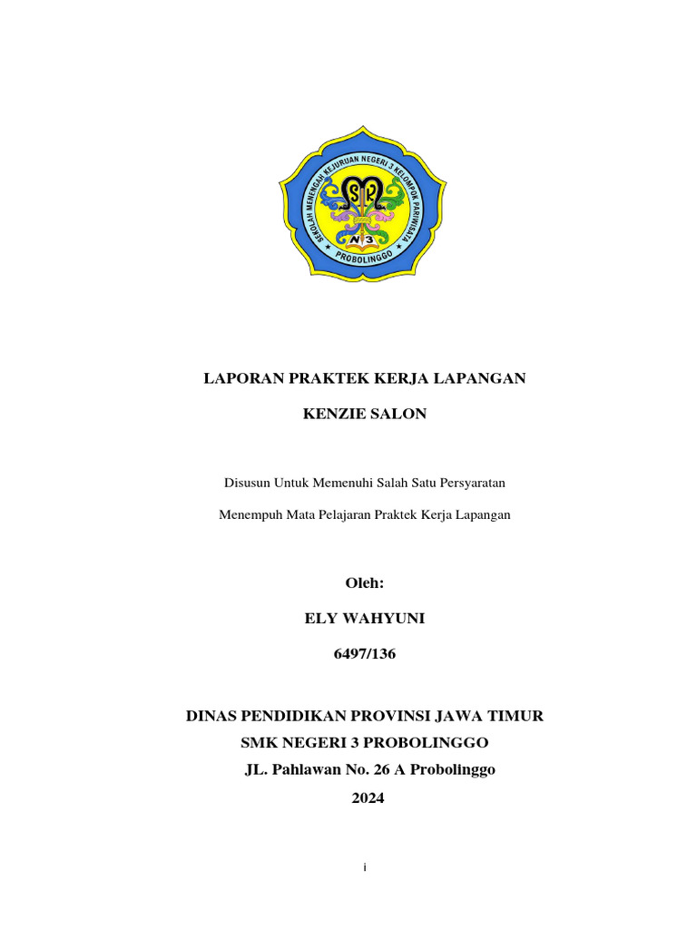 Laporan Praktek Kerja Lapangan | PDF