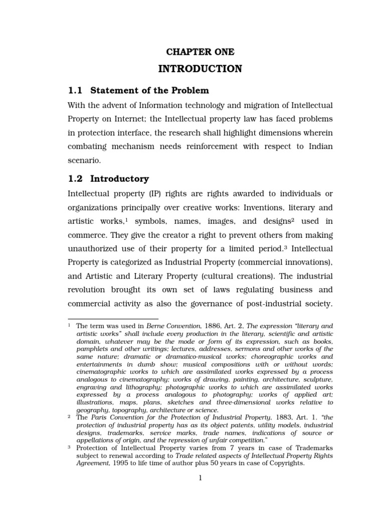 08 Chapter 1 | PDF | Intellectual Property | Copyright