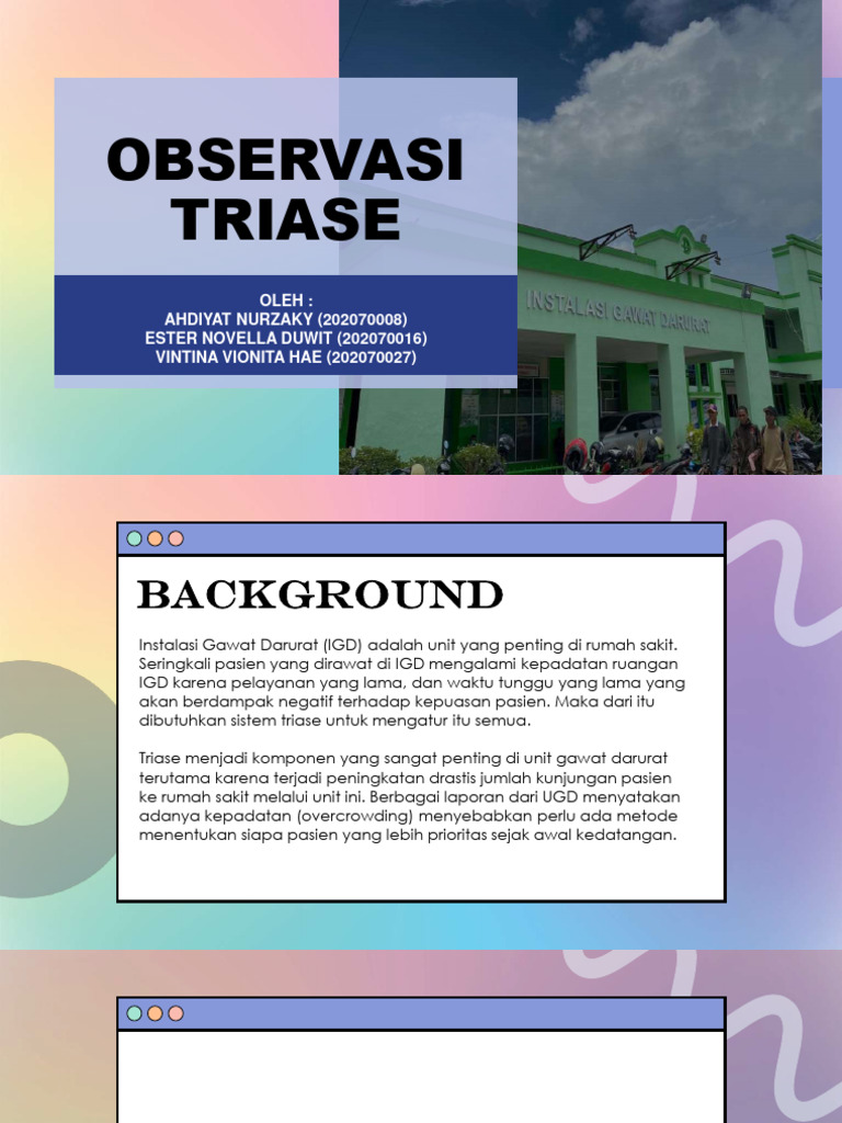Sistem Triase di Instalasi Gawat Darurat | PDF