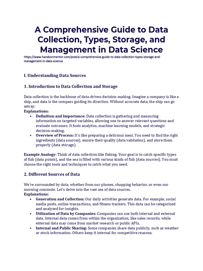 Data Collection and Management in Science | PDF | Quantitative Research ...