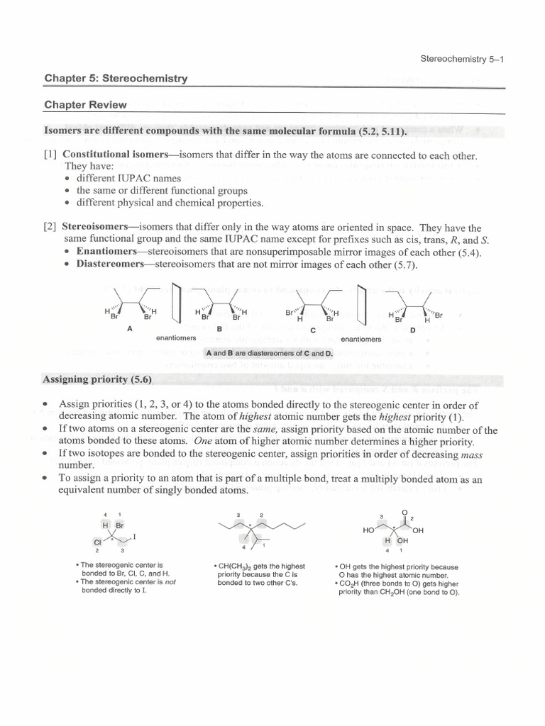Organic Chemistry Solution Chapter5 | PDF Organic Chemistry Solution Chapter5 | PDF