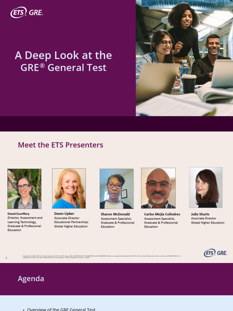 A Deep Look at The: GRE General Test | PDF | Graduate Record ...