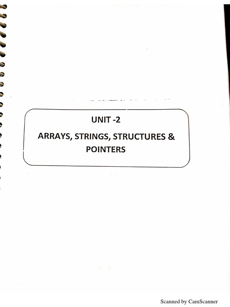 PPS Unit-2 Material | PDF