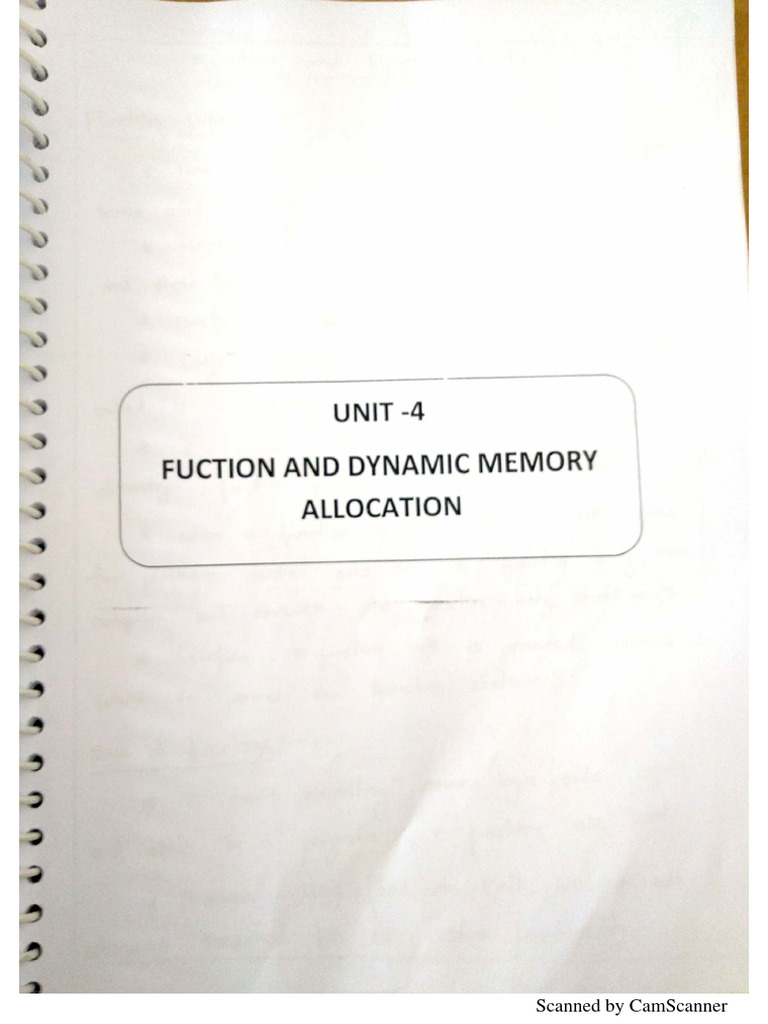 PPS Unit-3 Material | PDF