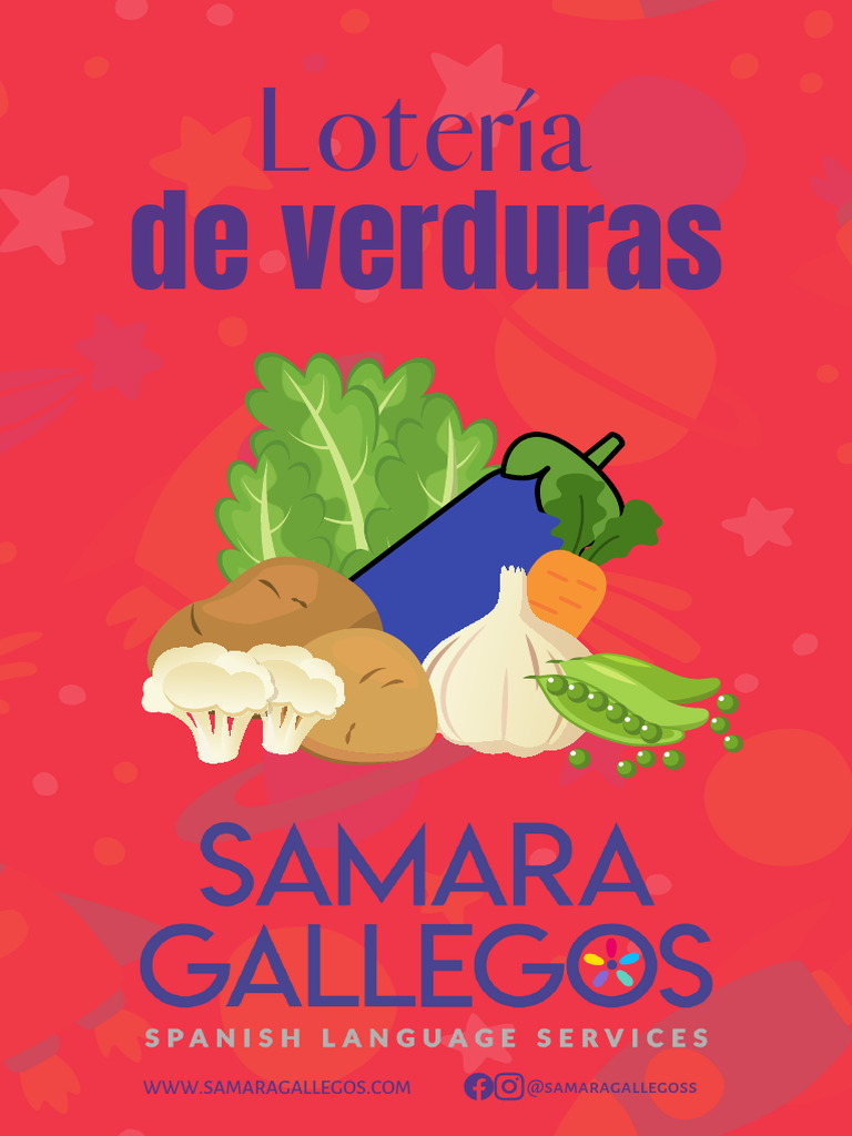 Loteria Verduras | PDF | Deportes y actividades al aire libre | Cocina ...
