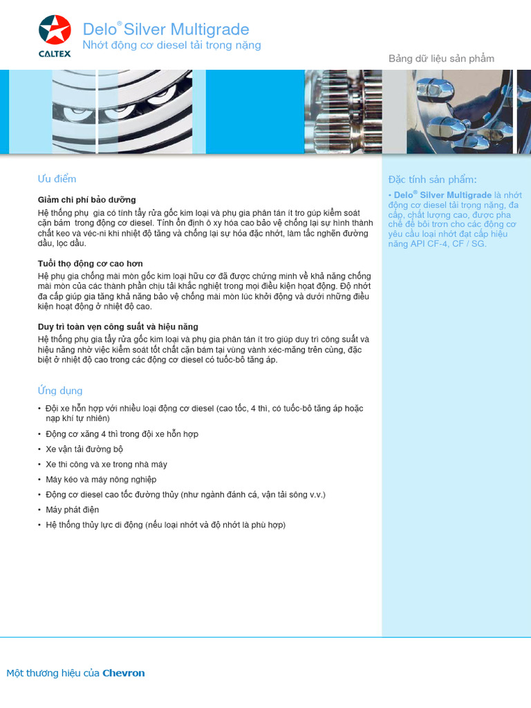 Delo Silver Multigrade (VN) | PDF