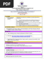 Sandaang Damit Ni Fanny Garcia | PDF