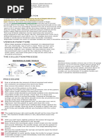 Procedure Rabbit Blood Collection | PDF | Intravenous Therapy | Blood