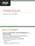 18 Filing Rules For Proper Alphabetizing: Rule 1 | PDF | Law