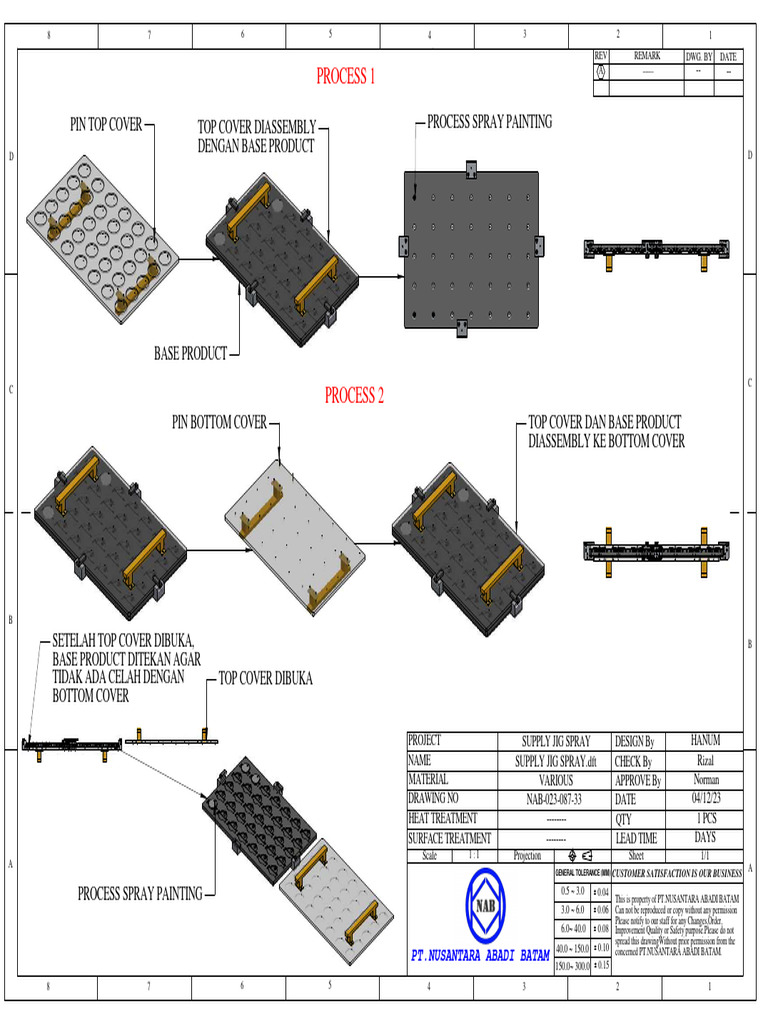 Supply Jig Spray | PDF | Materials | Industrial Processes