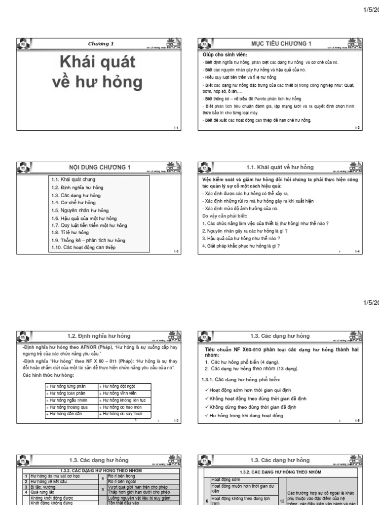 Ch 1. Khai quat ve hu hong (elearning) | PDF
