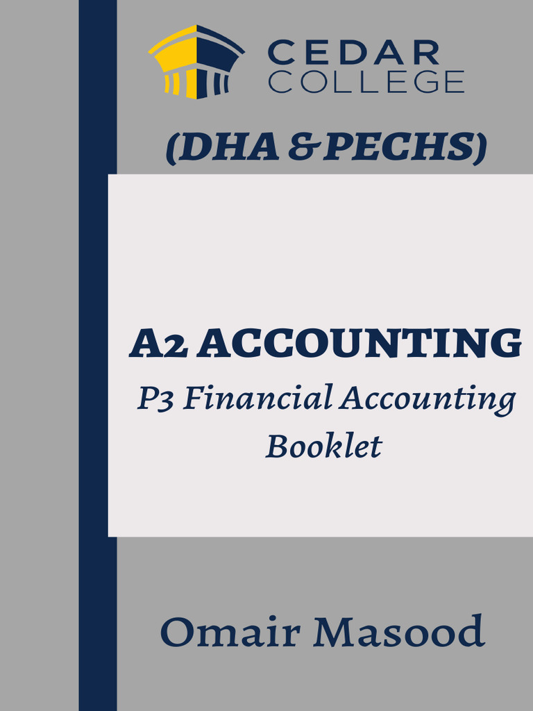 A2 Book For June 2023 p3 Final | PDF | Balance Sheet | Book Value