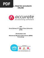 Modul Accurate Online | PDF | Pengelolaan Keuangan & Uang