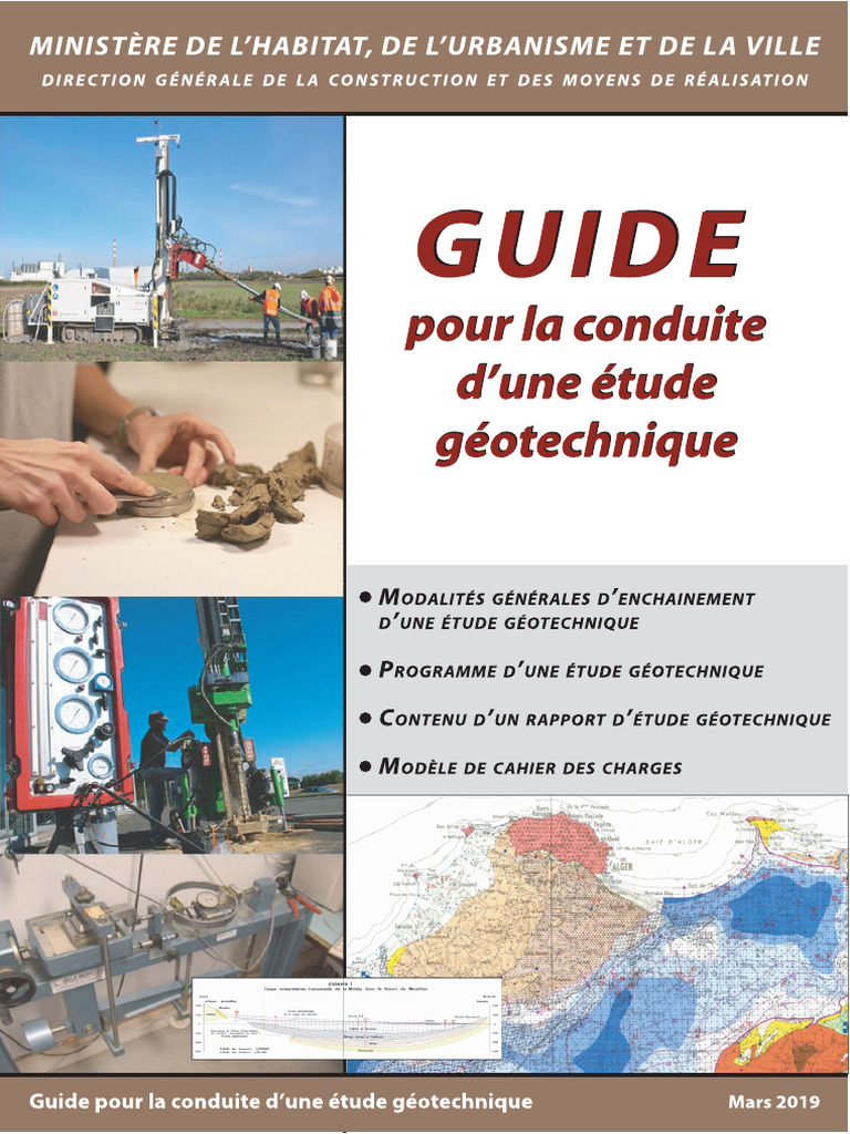 53 - Guide Pour La Conduite D'une Étude Géotechnique | PDF
