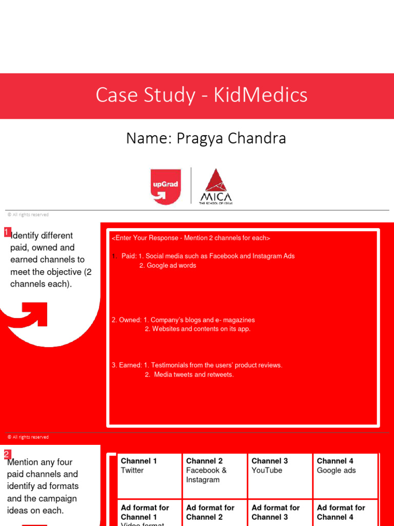 DM Mica Kidmedics | PDF | Marketing | Internet