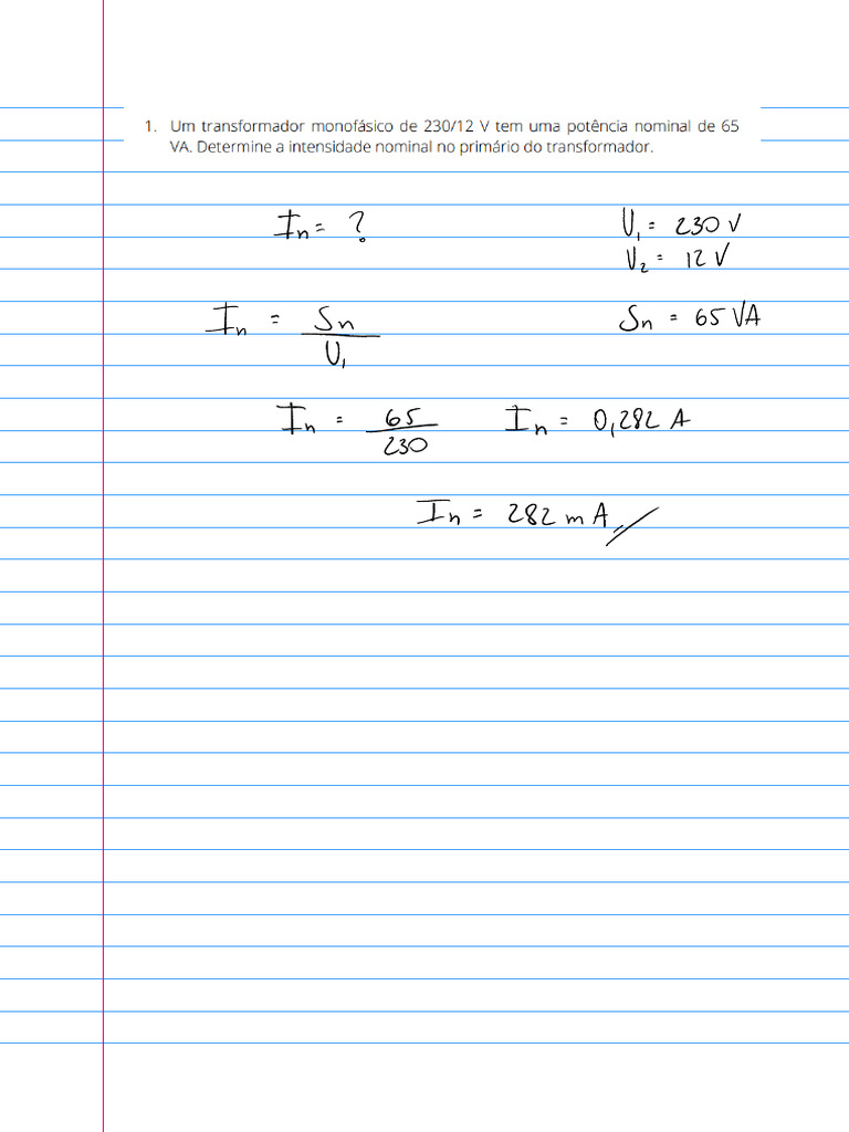 Atividade Transformador 1 - Annotated | PDF
