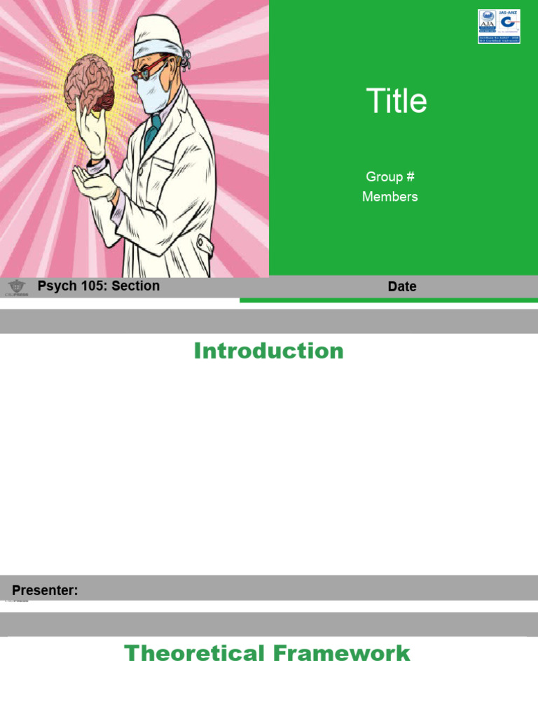 Oral Presentation - PPT | PDF