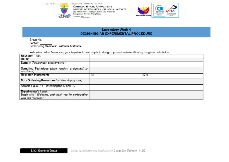Labwork 2.1-2.2 - Designing A Procedures | PDF | Computers