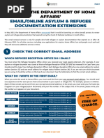 Applying for Refugee ID Online in SA | PDF | Cyberspace