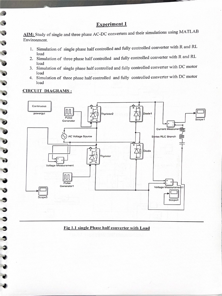 Electric Drives Lab Manual | PDF