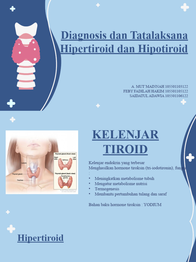 Slide Webinar Hiper Dan Hipotiroid | PDF