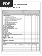 LDV - Pre - Start Checklist | PDF