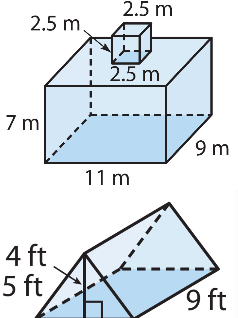 Volume | PDF | Area | Volume