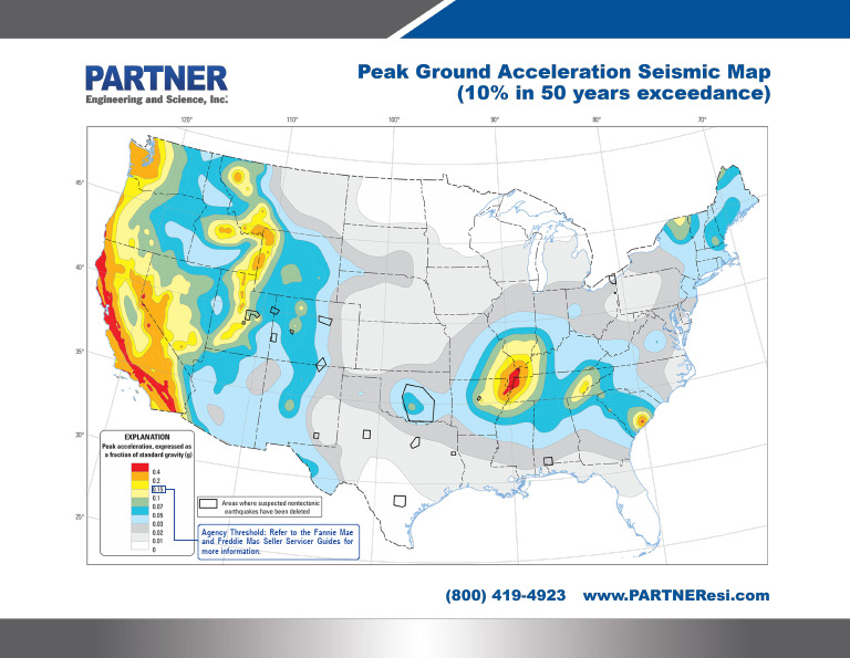 Peak Ground Acceleration Seismic Map Pdf