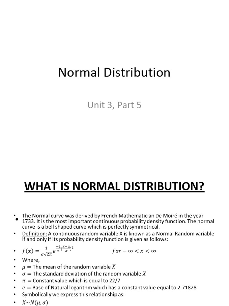 probe part 5 | PDF | Normal Distribution | Probability Distribution