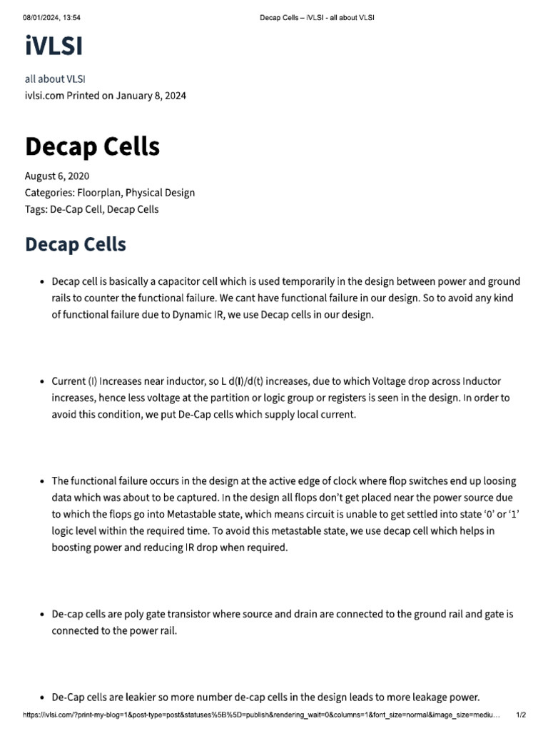 6Decap Cells | PDF