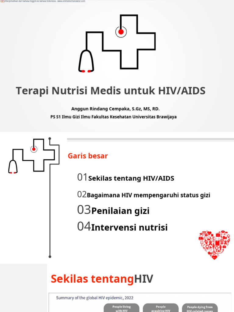 MNT For HIV AIDS - 2024.en - Id | PDF