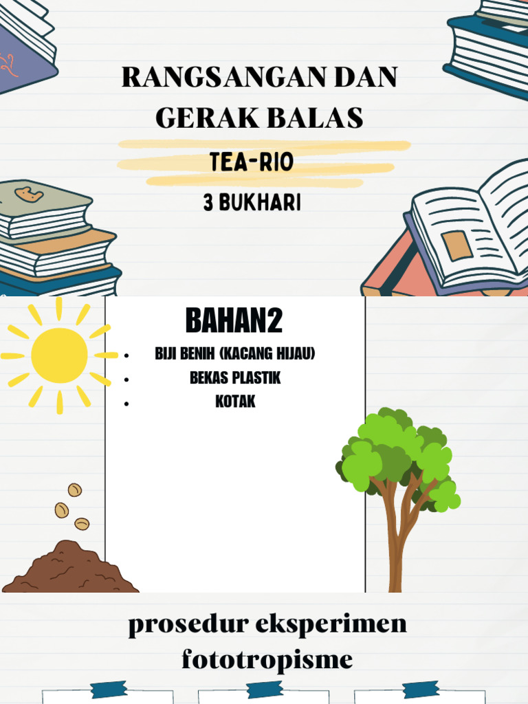 Rangsangan Dan Gerak Balas | PDF