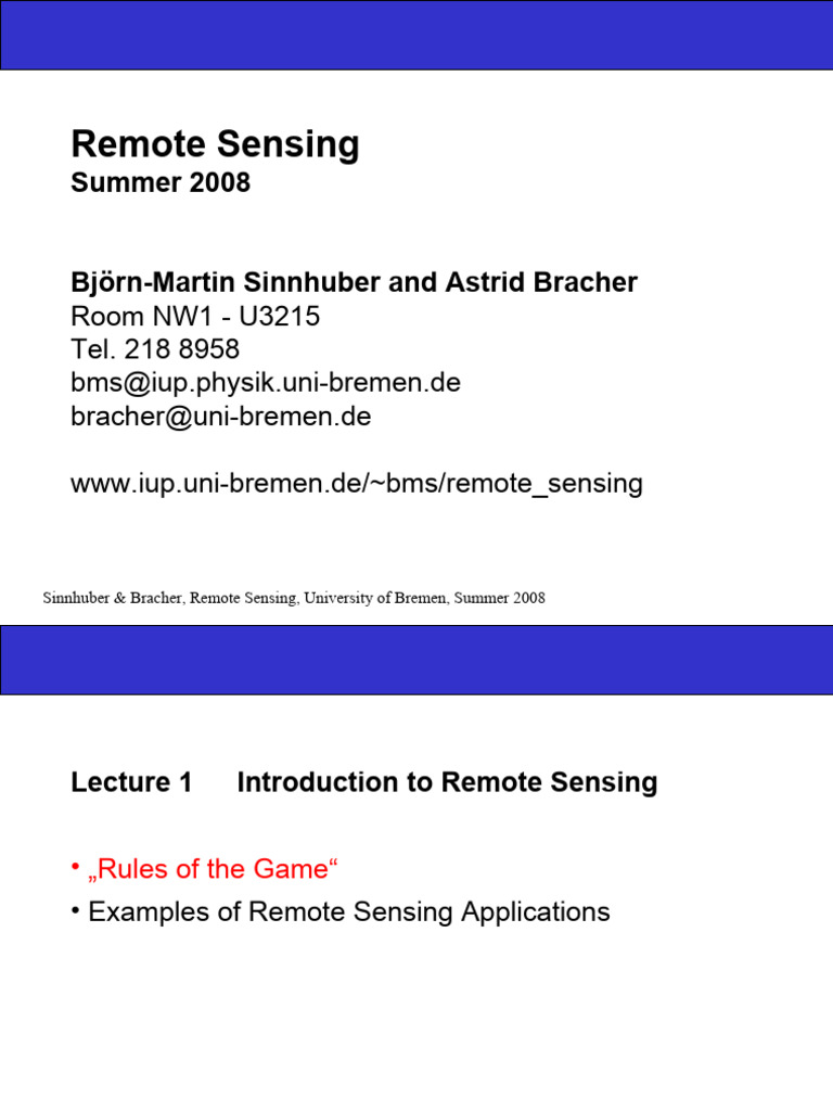 Lecture01 Introduction | PDF | Angular Resolution | Infrared
