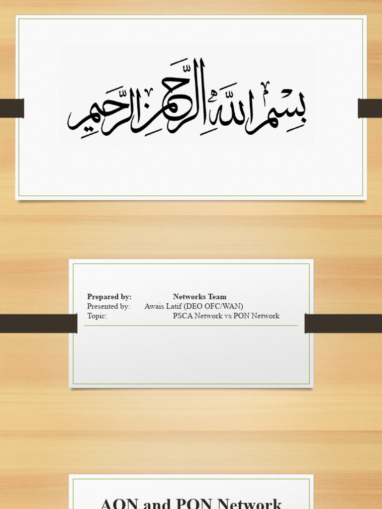 GPON Topology | PDF | Computer Network | Digital Technology