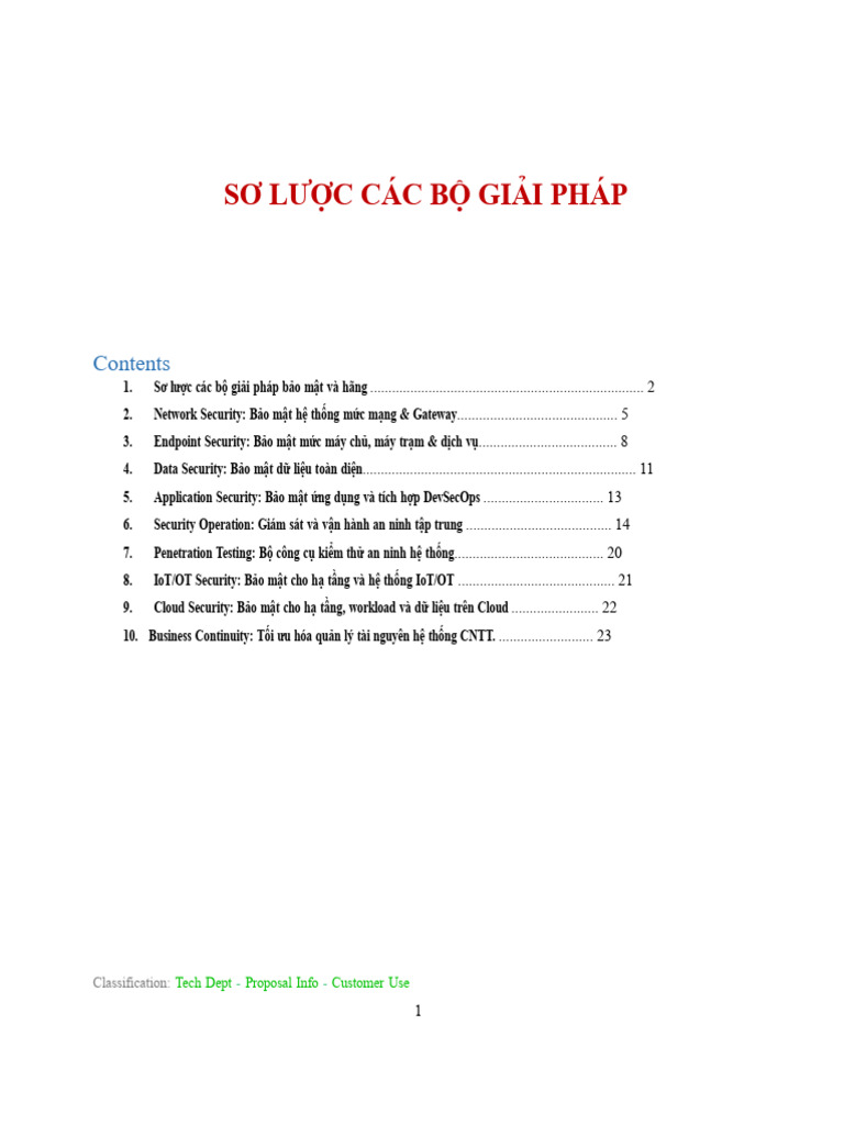 Security Solution - V5.0 | PDF