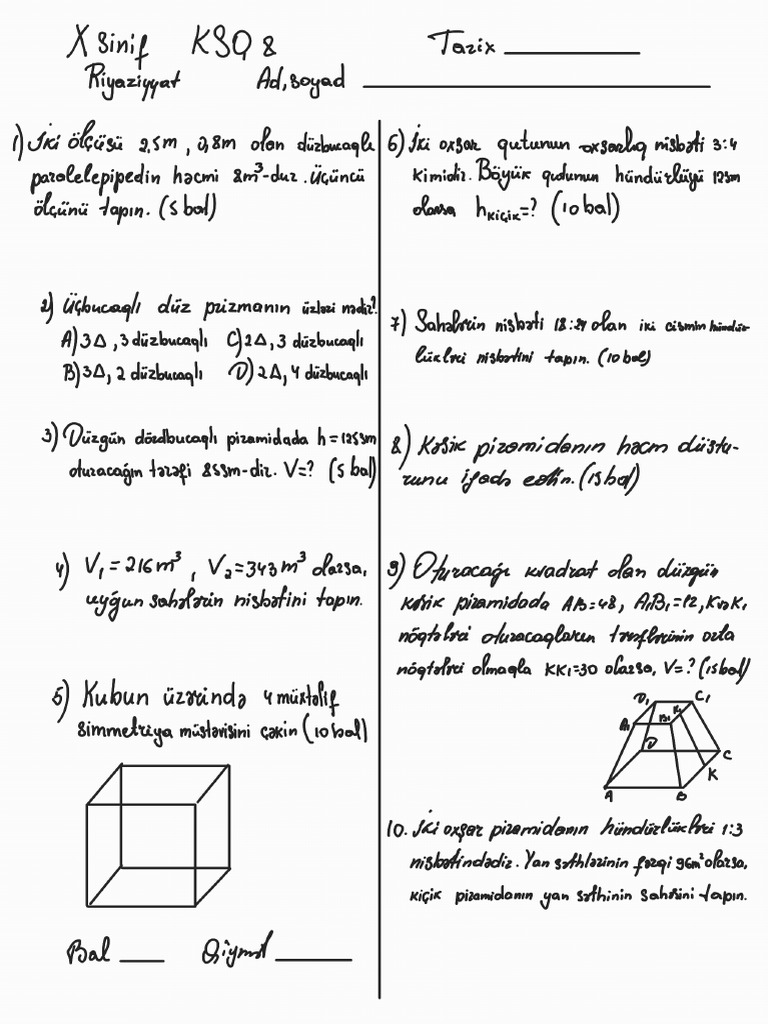 10 Sinif KSQ 8 - 240401 - 235430 - 115443 | PDF