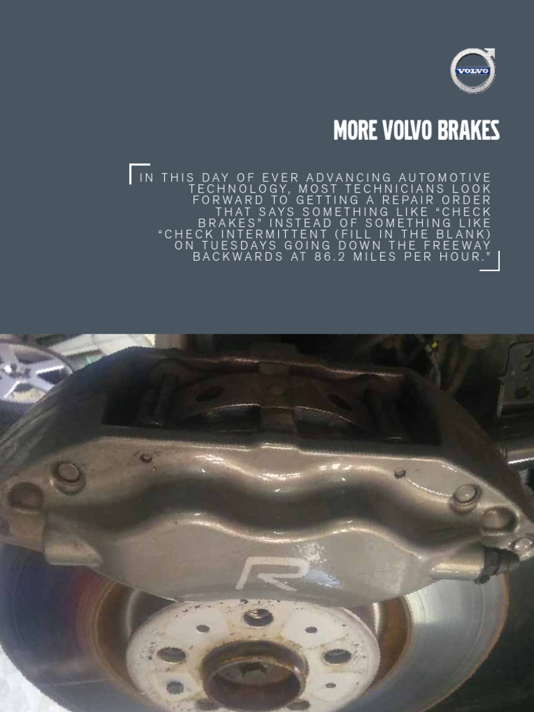 More Volvo Brakes | PDF | Brake | Vehicles