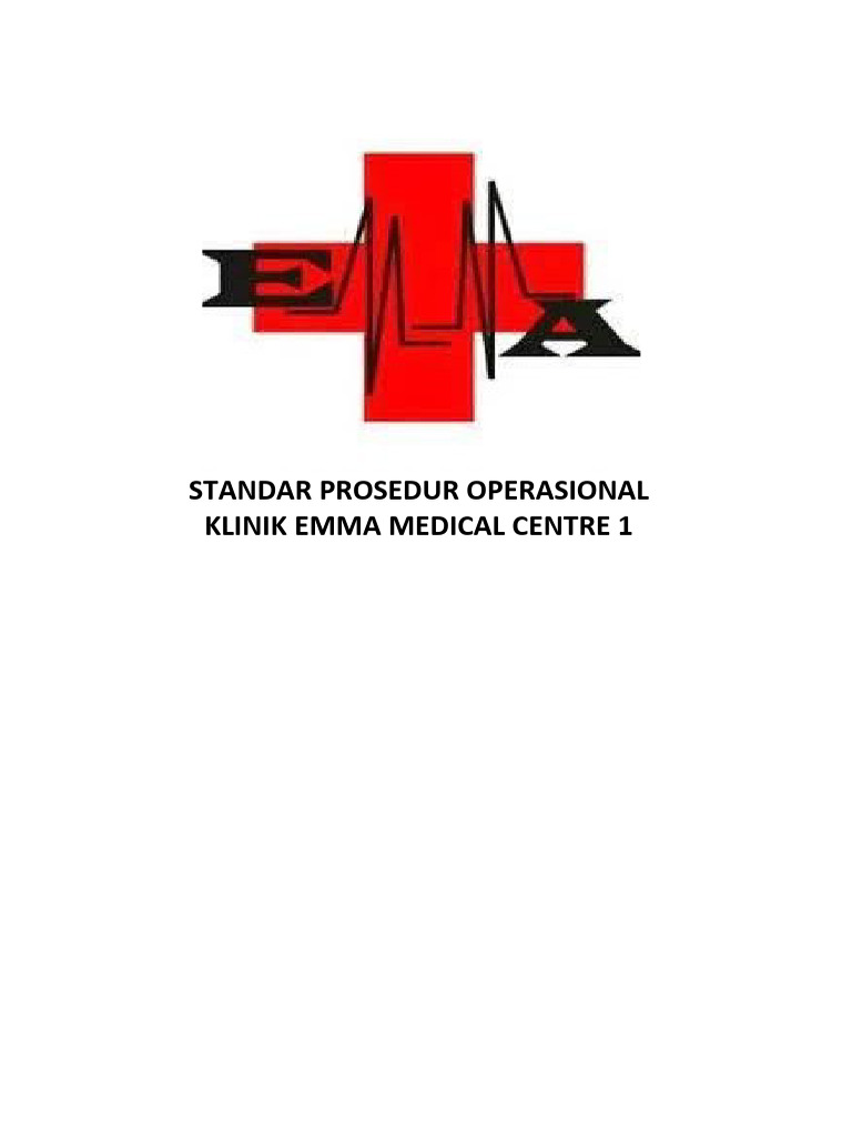 SOP Klinik Emma Medical Center 1 | PDF