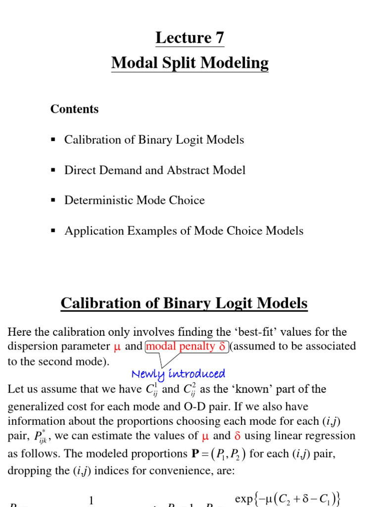Lecture 7 | PDF | Public Transport | Logistic Regression Lecture 7 | PDF | Public Transport | Logistic Regression