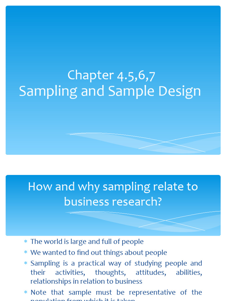 Chap 4 - 1 Sampling Technique | PDF | Sampling (Statistics) | Questionnaire Chap 4 - 1 Sampling Technique | PDF | Sampling (Statistics) | Questionnaire
