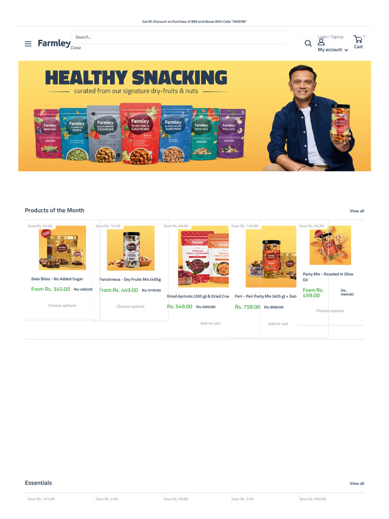 Farmley Product Offerings and Discounts | PDF | Dried Fruit | Foods